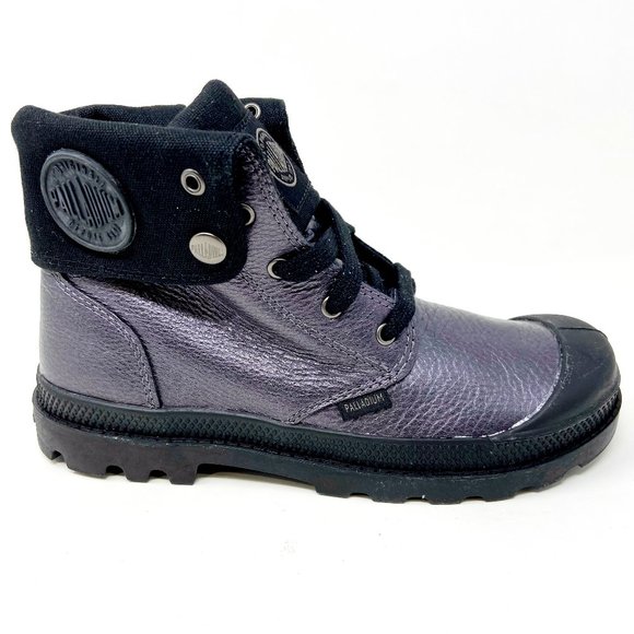 Palladium | Shoes | Palladium Baggy Ml Zip Graphite Black Kids Leather ...
